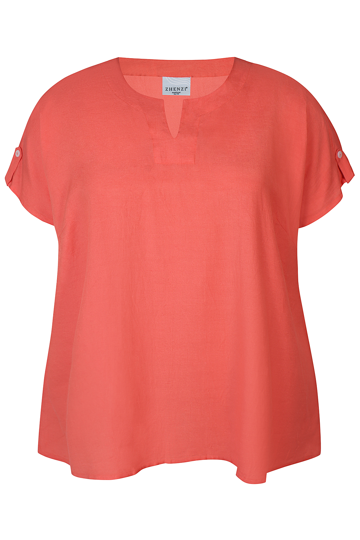 Zhenzi, Hyla Bluse, Coral, Style 200796 | Anni-Thing