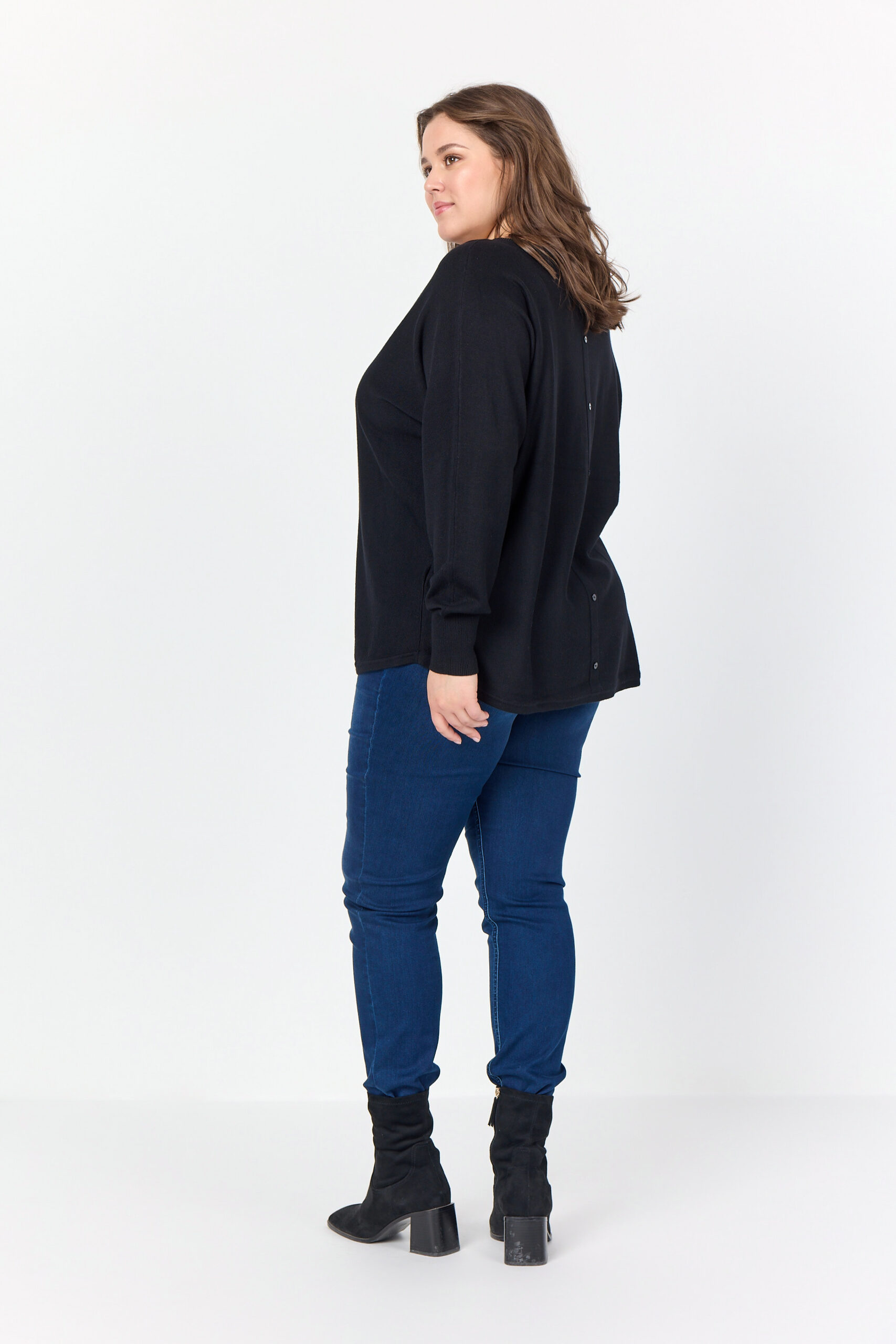 Wasabi, Samanda 1 Pullover, Sort, Style W30000 | Anni-Thing